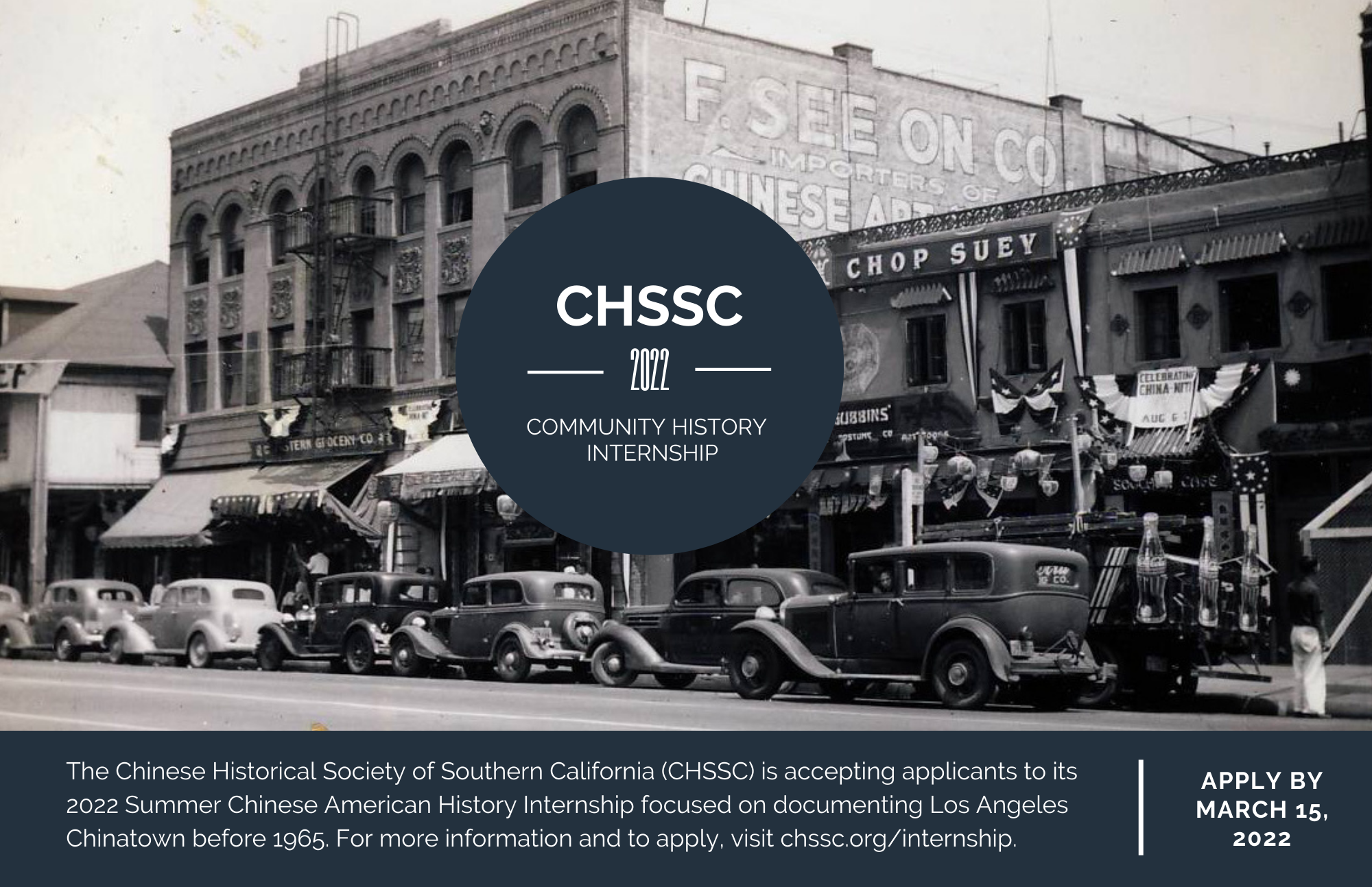 Internship – Chinese Historical Society of Southern California